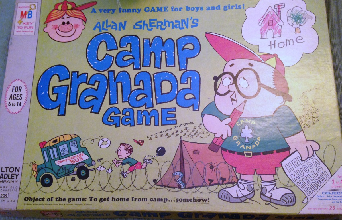 Spin Again Sunday: Allan Sherman’s Camp Granada Game, 1965 ...